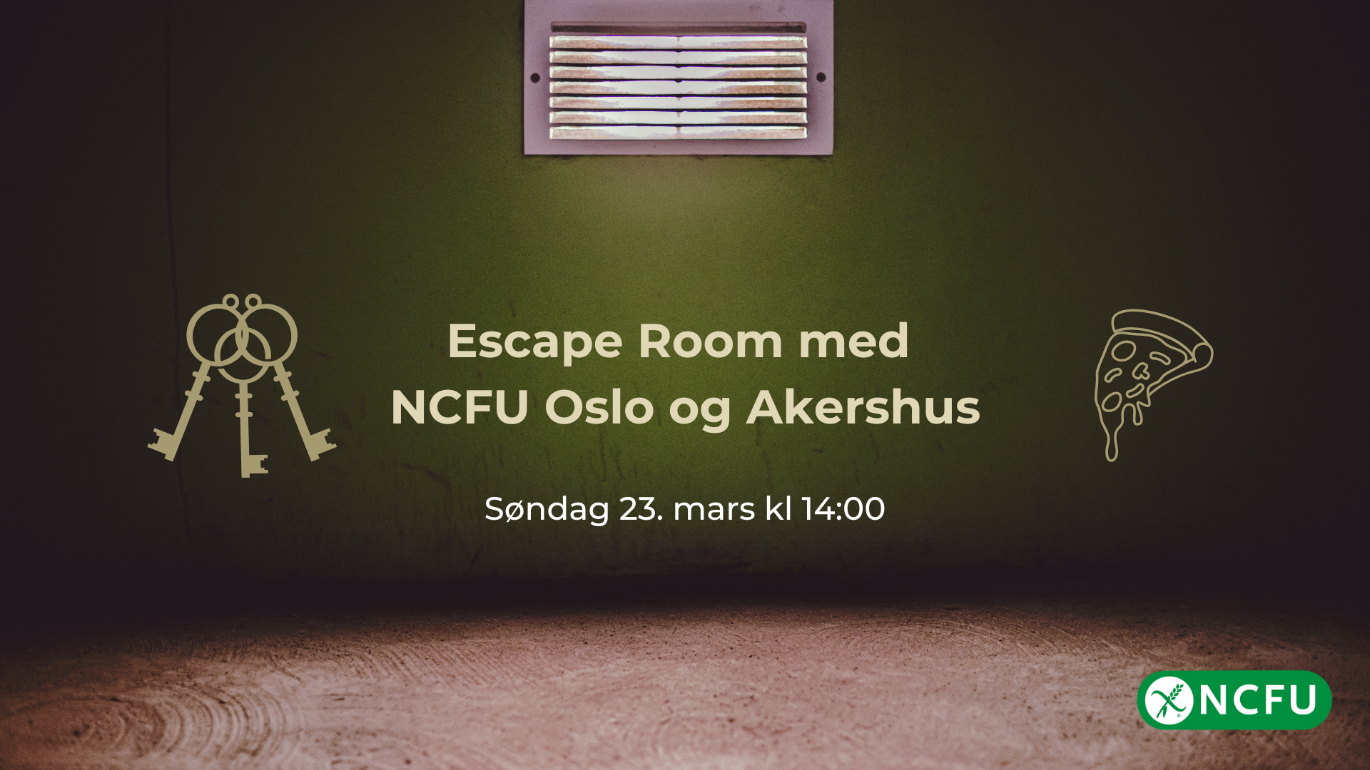 Escape room og Olivia med NCFU Oslo og Akershus | NCFU